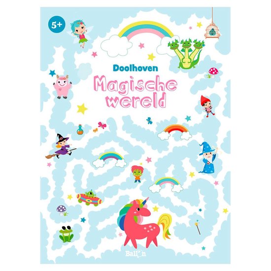 Doolhoven 1 - Magische wereld (5+) | 9789403214771 | Boeken | bol.com