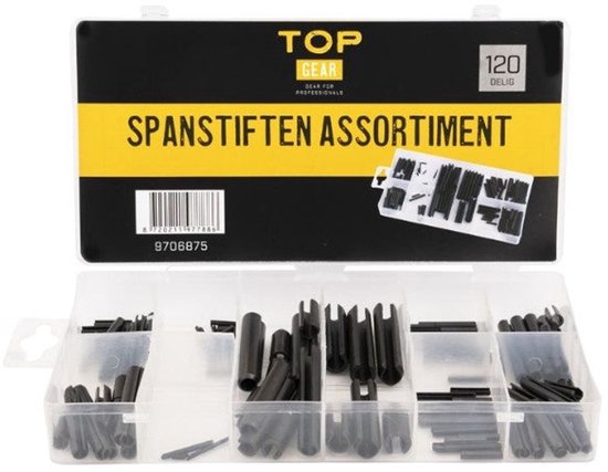 Assortiment spanstiften 120-delig | bol