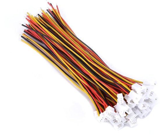 20pcs 1.25mm Connector 3 Pin Micro Electrical Plug and Socket Connector ...