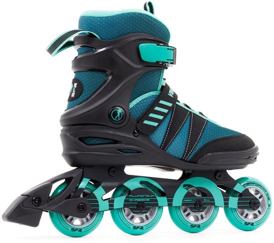 SFR Venture Pro Adult Inline Skates - Teal | bol