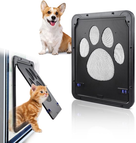 Ibenzoa® Klapdeur Met Magnetisch Sluitmechanisme Voor Huisdieren In ...