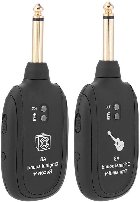 Audio-zender ontvangersysteem - Draadloze UHF-zender ontvanger met ...