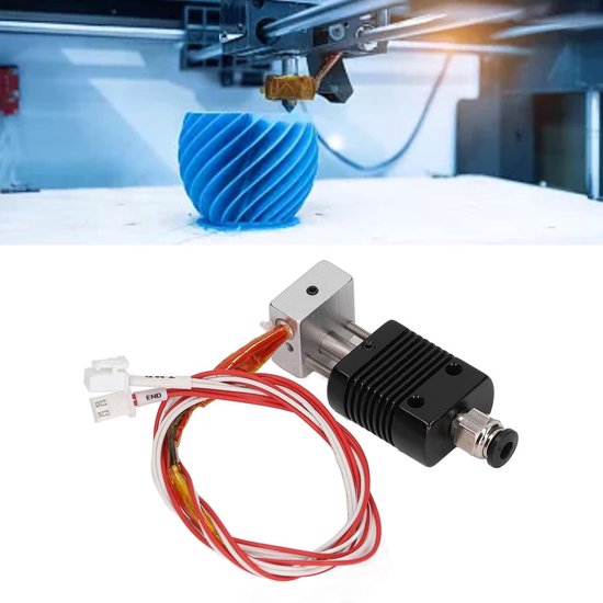 Extruder Hot End DC24V 40W Easy Installation Brass Nozzle Heating ...