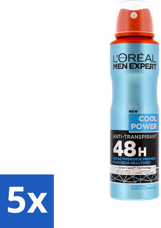 L'Oréal Men Expert Cool Power - Deodorant - 150ml - Deodorant Spray ...