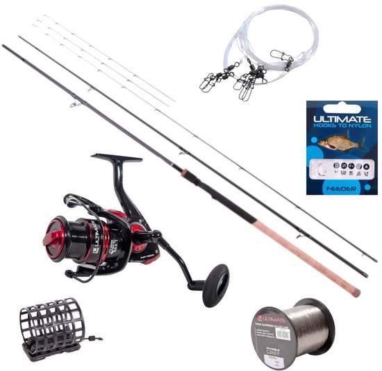 Ultimate Complete Fury Feeder Set 3.60m (20-90g) | Witvis set | bol