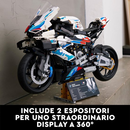 LEGO Technic BMW M 1000 RR Motor - Bouwbare Modelbouwset - 42130 | bol