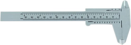 Mini Tattoo Measuring Tool for Eyebrow and Lip Measurement - 0-150mm ...