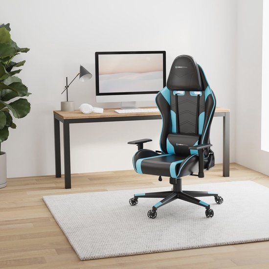 Ergonomische Gaming Bureaustoel in Blauw - Comfort en Stijl voor Elke ...