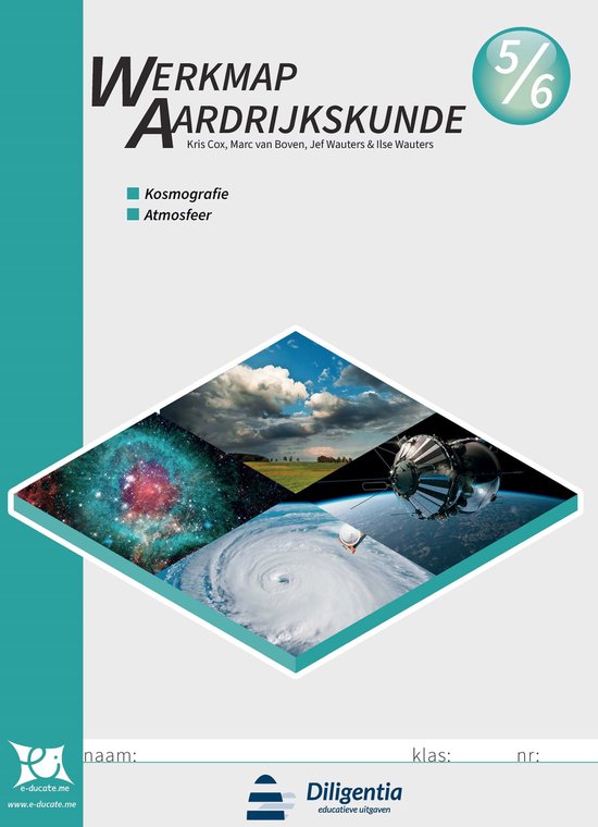 Werkmap Aardrijkskunde 5/6 Kosmografie en Atmosfeer | 9789070978877 | Marc van Boven |... | bol