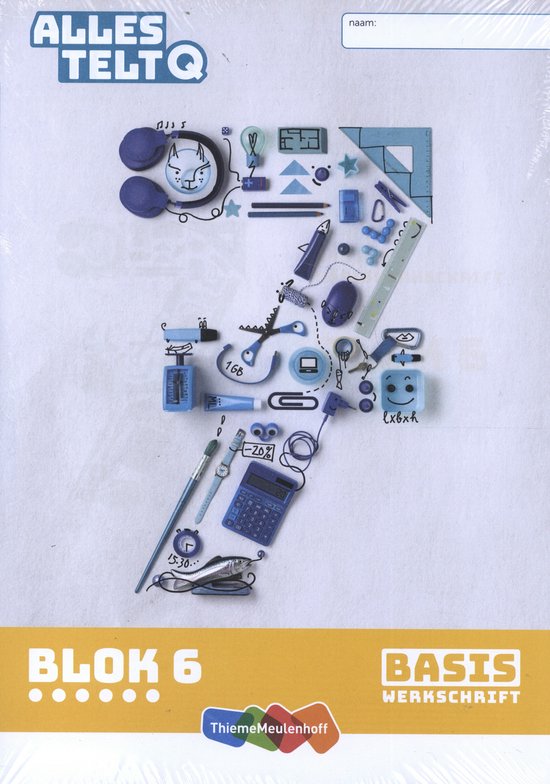 Alles telt Q Basiswerkschrift blok 1 t/m 6 groep 7 | 9789006238686 | Boeken | bol