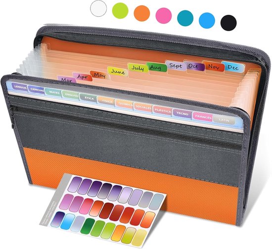 Documentenmap - Projectmap - Uitvouwbare Dossiermap Met Tabs ...