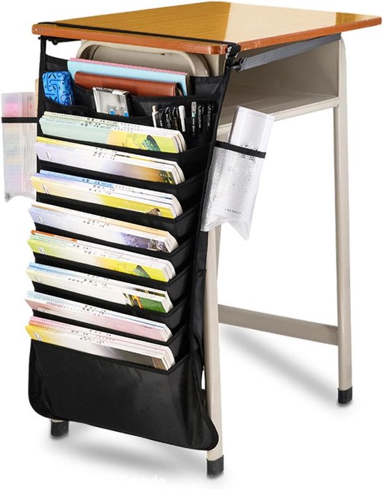 Desk Mount Hanging Caddy Organizer Met Cup Holder - Oxford Desk Side ...