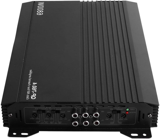 High Efficiency 4-Channel Stable Safe Connection Auto Audio Amplifier ...