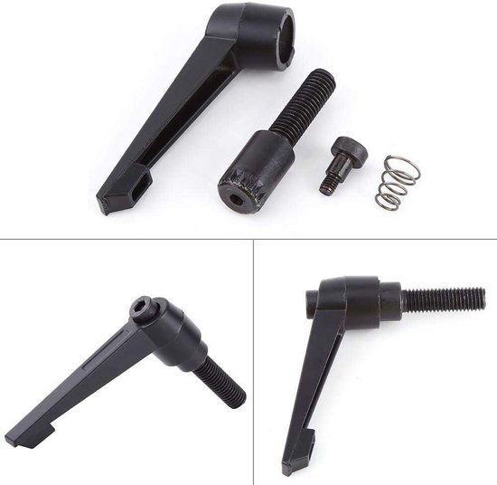 M10 x 25/30/40/50mm Female Thread Adjustable Screws Hand Handle Clamp ...