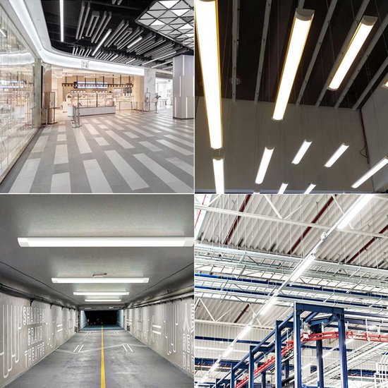 LED-balk 120cm 36W (4 stuks) - Wit licht | bol