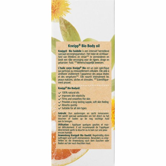 3x Kneipp Bio Body Oil 100 ml | bol