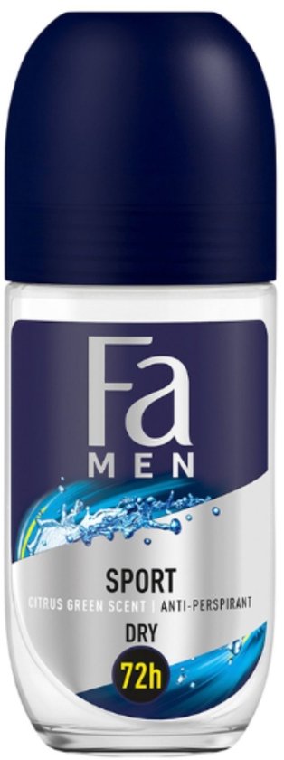 Fa Men - Sport - Deodorant Roller - Citrus Green - 50 ml ...