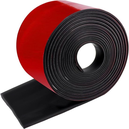 Neopreen Rubberen Strips Zelfklevend 75 mm x 15 mm x 32 m - Stevig ...