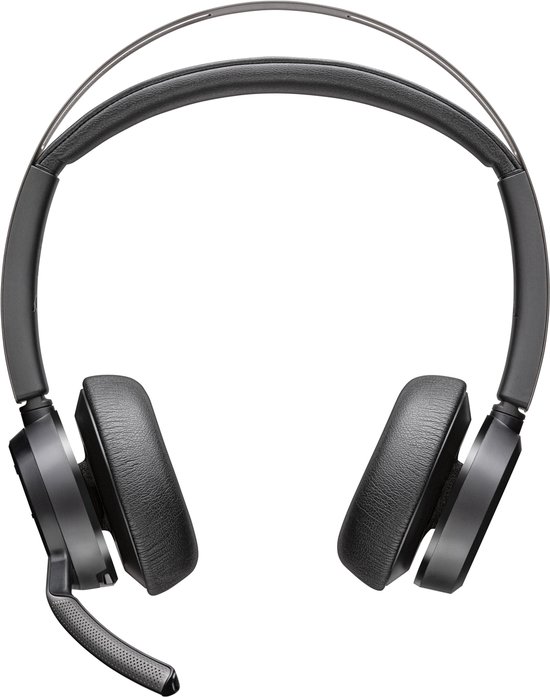 HP Poly Voyager Focus 2 On Ear headset Computer Bluetooth Stereo Zwart ...