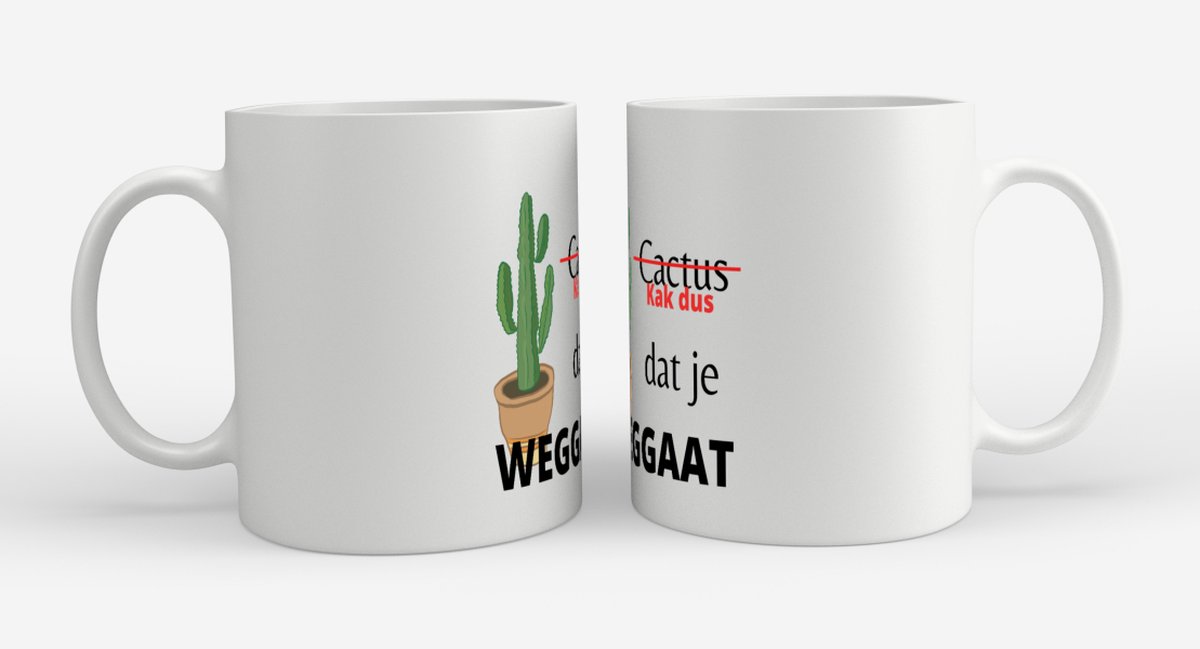 Akyol - kak dus dat je weg gaat Mok met opdruk - quotes - iemand die ...