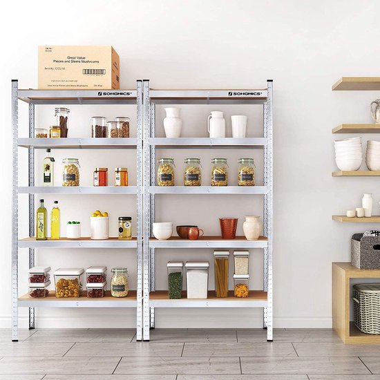 Opbergrek - Set Van 2 Opbergrekken - Industriële Opbergrekken - Stalen ...