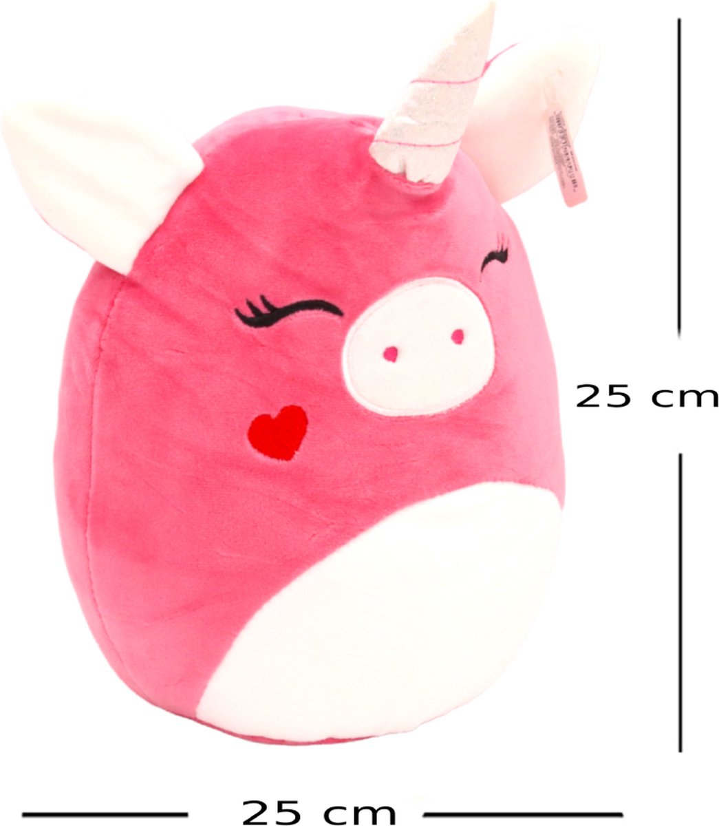 Klikkopers® - Kawaii knuffel - Squish Knuffel - 25CM - Koe Knuffel ...