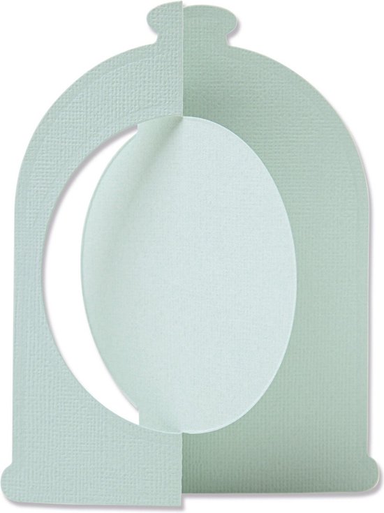 Sizzix Thinlits Die Set Card, Bell Jar by Jen Long | bol.com