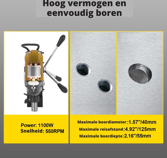 Arvona Kolomboormachine Tafelmodel - Kolomboor Houder - Boorstandaard ...