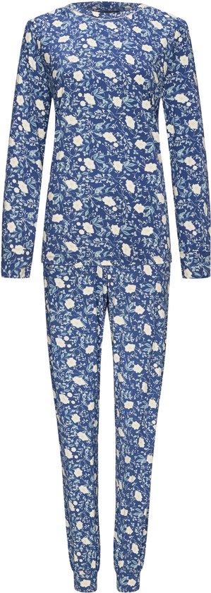 Pastunette Deluxe - Pyjama set Megan - Blauw - Viscose - Maat 40 | bol