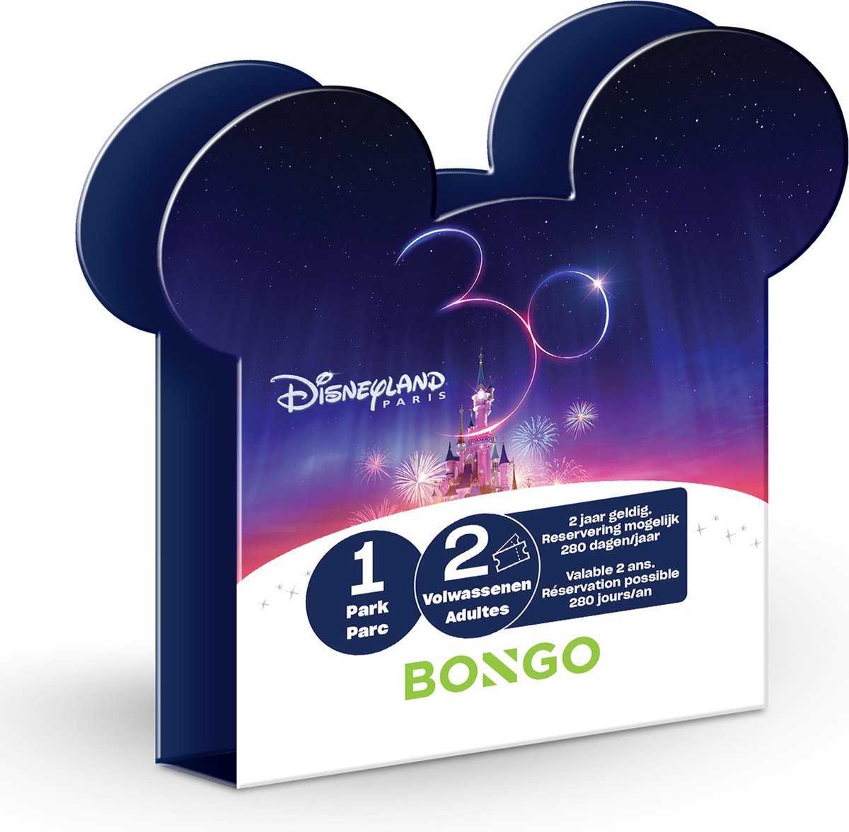 Bongo Bon - DISNEYLAND PARIS VOOR 2 - Cadeaukaart cadeau voor man of ...