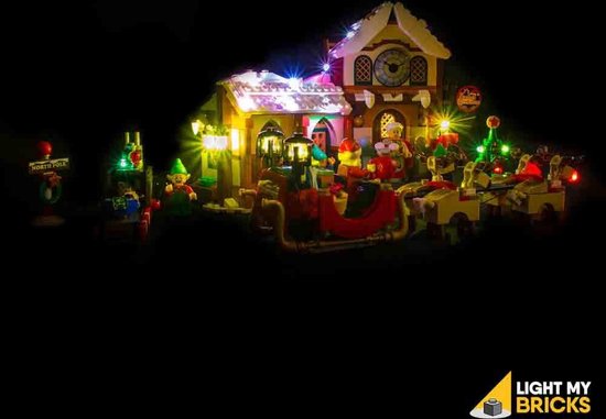 Light My Bricks - Verlichtingsset geschikt voor LEGO Santa's Workshop ...