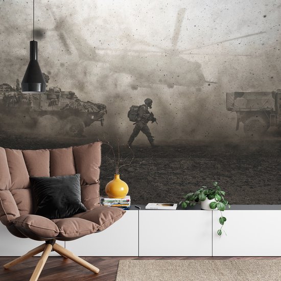 Fotobehang Leger In De Woestijn | bol