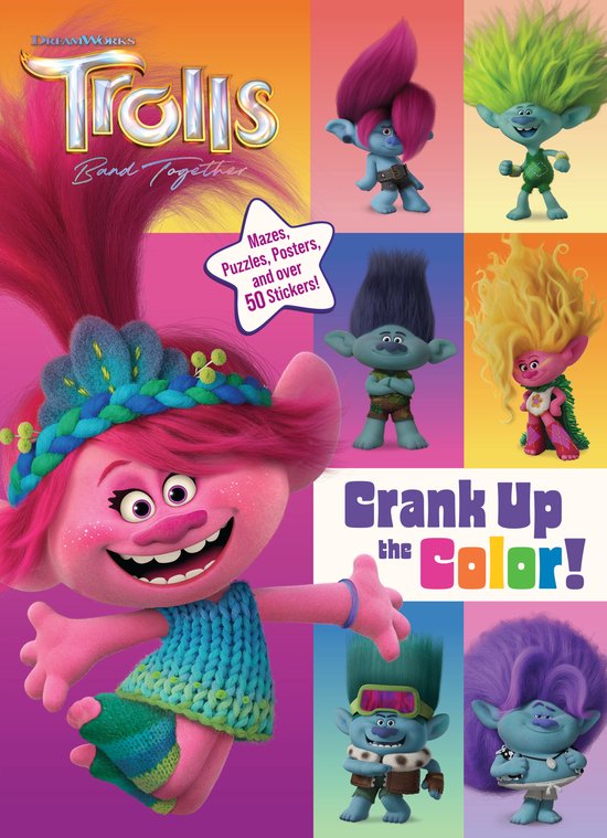 Trolls Band Together: Crank Up the Color! (DreamWorks Trolls ...