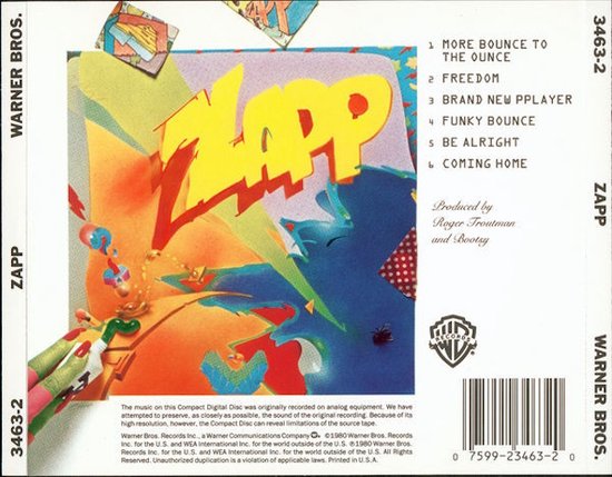 Zapp, Zapp | Muziek | bol