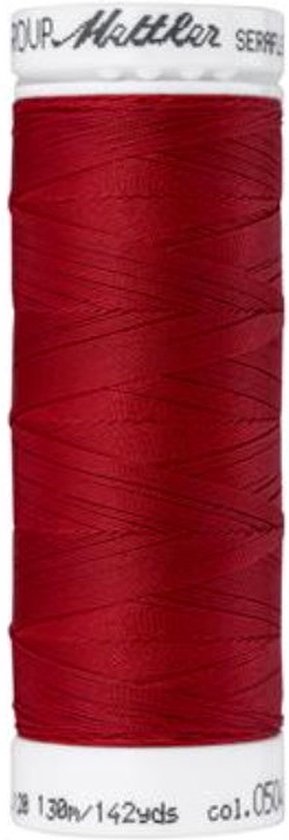 Seraflex elastisch naaigaren 2 stuks - diep rood 504 - 2 bobijnen van ...