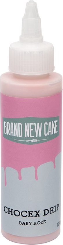 BrandNewCake® Chocex Drip Baby Roze 120gr - Cake Drip - Taartdecoratie ...