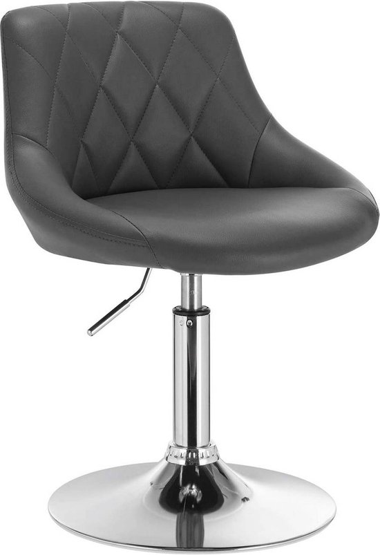 Barkruk Deluxe Shannon - Industrial - Grey - Barkrukken set van 1 ...