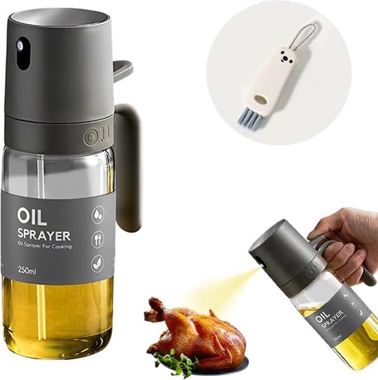 Oliesproeier voor spijsolie, 250 ml spuitfles voor spijsolie ...