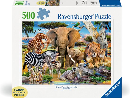 Ravensburger puzzel Baby Love - Legpuzzel - 500 Large Format stukjes | bol