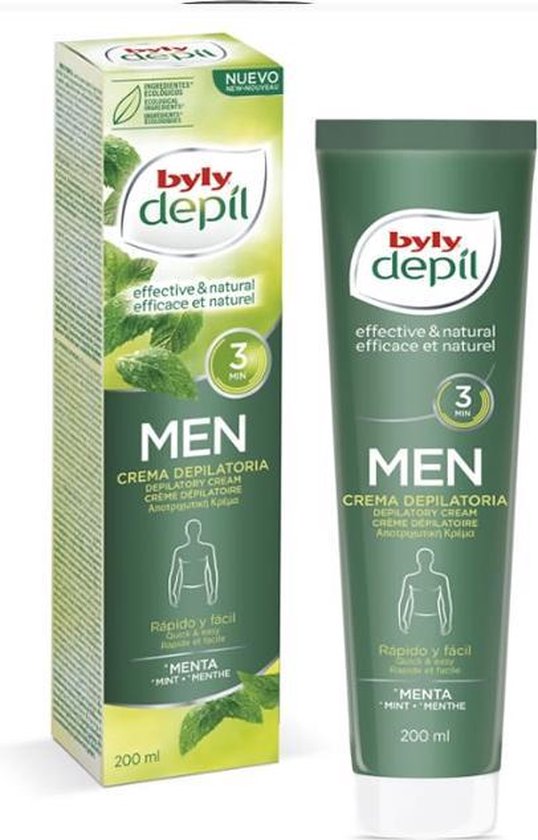 Byly Depil Men Crema Depilatoria 200 Ml | bol.com