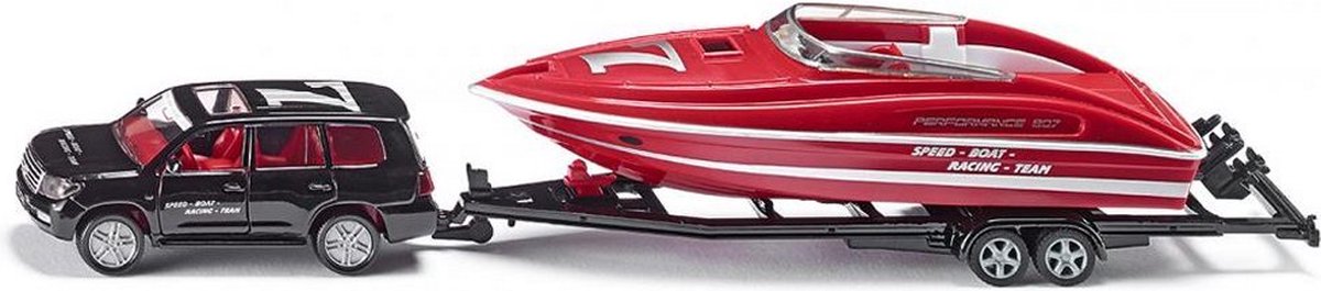 SIKU 2543 Auto met Boot | bol.com