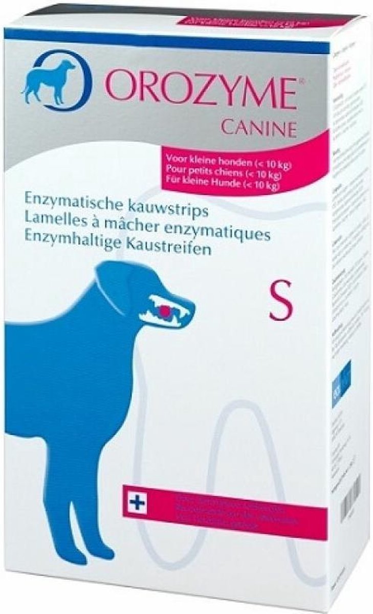 Orozyme Canine Kauwstrips S 224 gr | bol.com