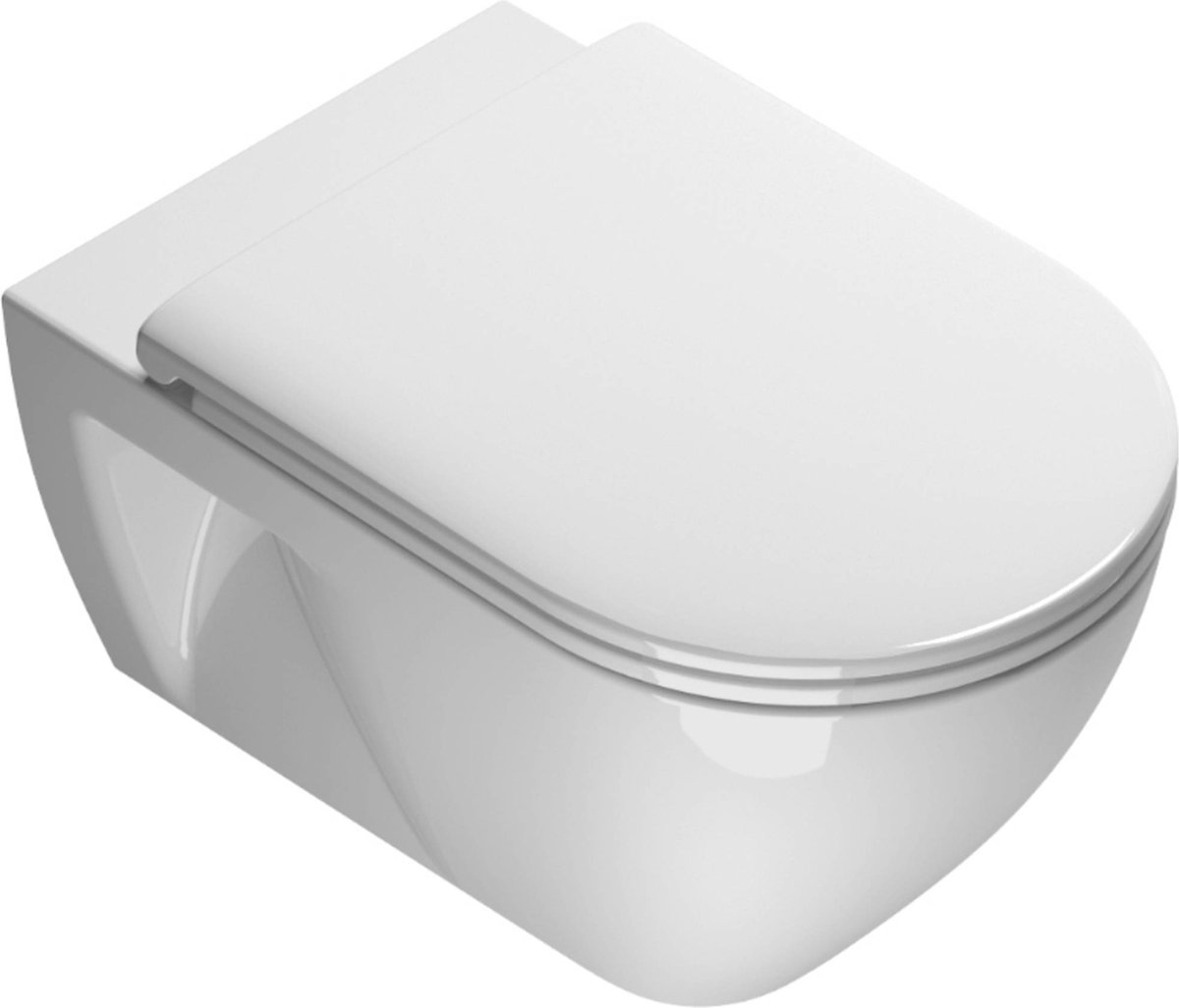 Ben Puro WC Pot / Hangtoilet - Xtra Glaze+ - Free Flush - Keramiek ...