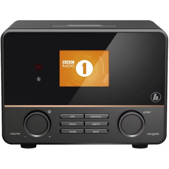 Hama Internetradio IR115MS Internetradio/multiroom/app-bediening Zwart ...