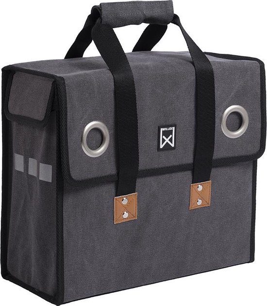 Willex Canvas Shopper - Grijs - 18L | bol