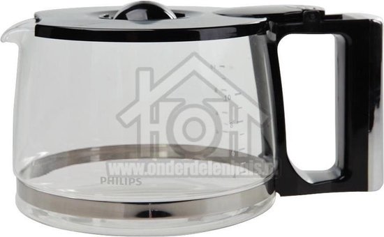 Philips Koffiekan 10 kops zwart HD7740, HD7751 996510052541 ...