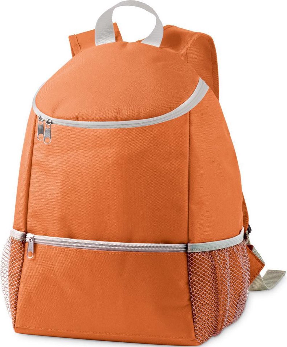 Koeltas rugtas/rugzak oranje 28 x 34 x 14 cm 10 liter | bol.com