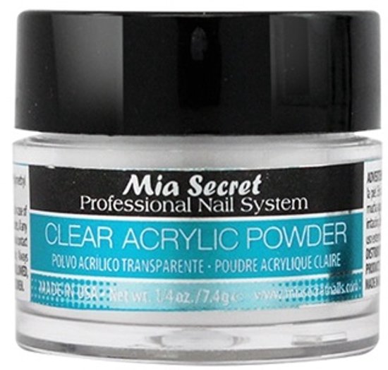 Acryl Poeder Transparant 7.5ml. | bol