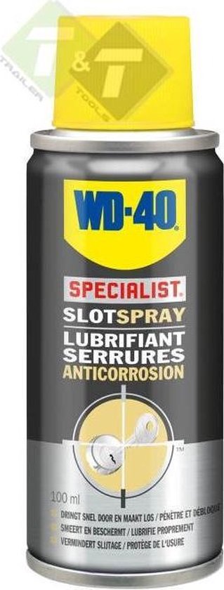 WD-40 Specialist® Slotspray - 100ml - Sloten Spray - Smeermiddel ...