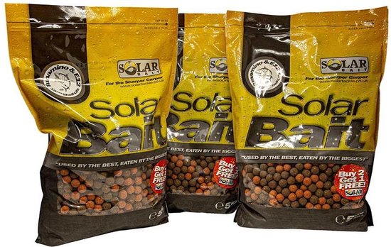 Solar Shelf-Life Tunamino - Boilies - 15mm - 5kg - Oranje | bol